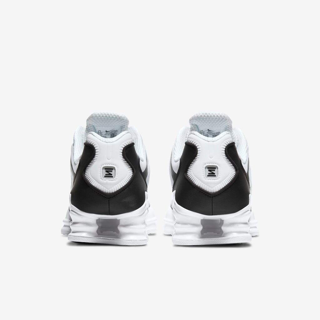 Nike Shox TL White & Metallic Platinum - Nike