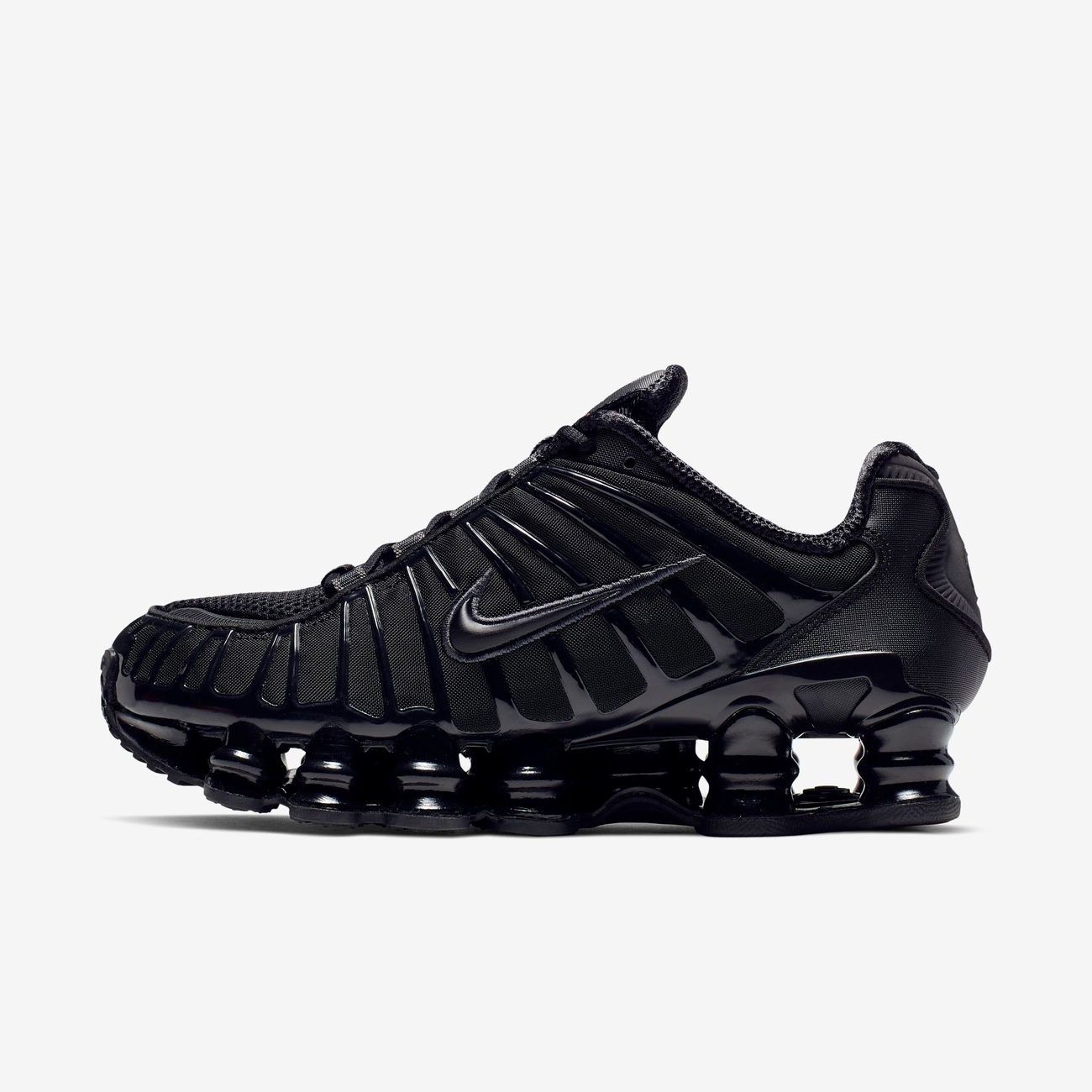 T nis Women s Nike Shox TL Black And Max Orange Escorrega O Pre o T nis Women s Nike Shox TL Black And Max Orange Escorrega O Pre o