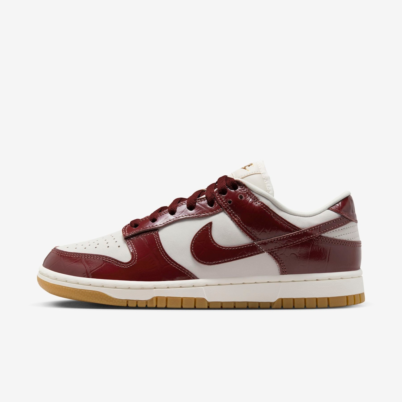 Women's Dunk Low LX Dark Team Red and Phantom - Nike
