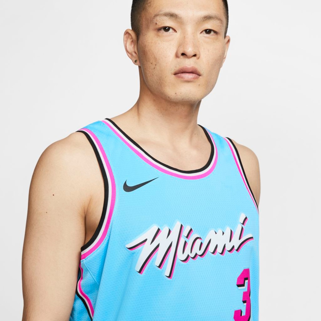 Regata Nike Dwyane Wade Heat City Edition Unissex - Nike