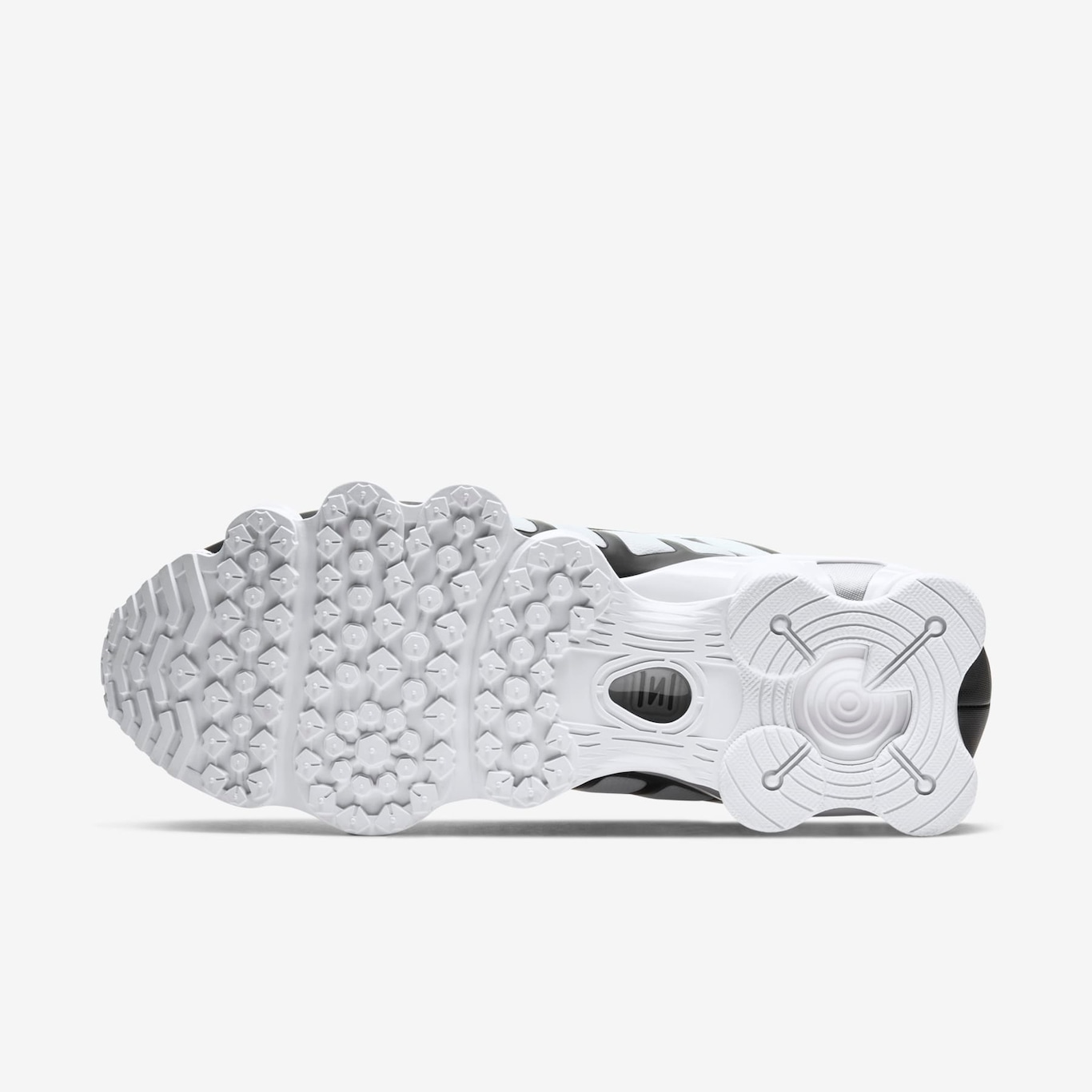 Nike Shox TL White & Metallic Platinum - Nike