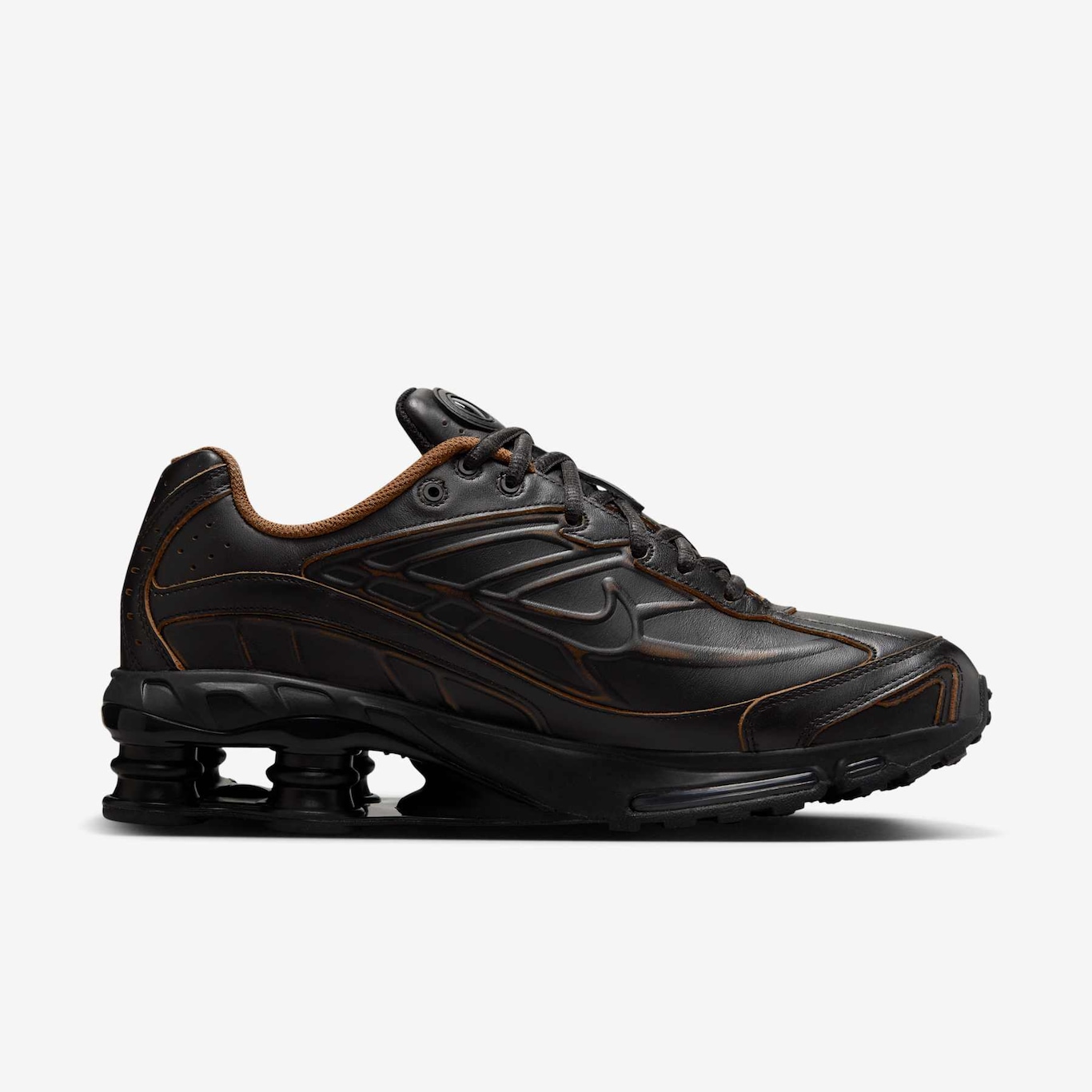 Shox Ride 2 Premium Black and Light British Tan - Nike