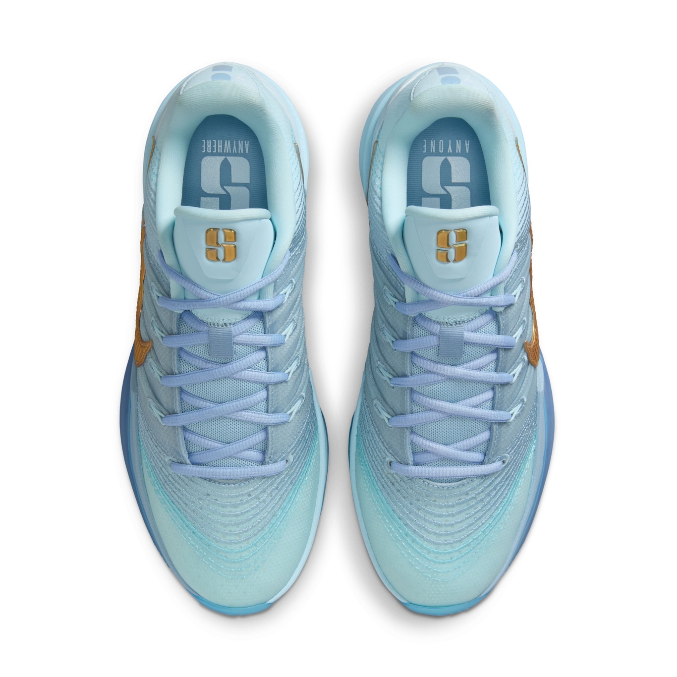 Tênis Sabrina 3 'Blueprint' Glacier Blue and Light Armory Blue ...