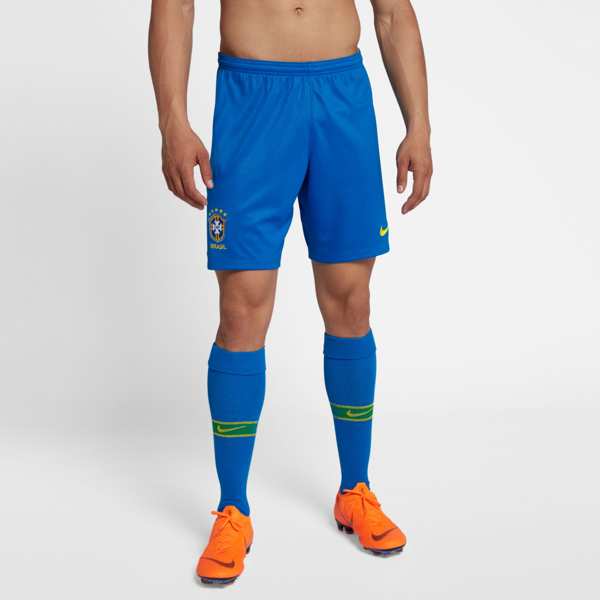 Shorts Nike Brasil I 2018/19 Torcedor Masculino - Nike