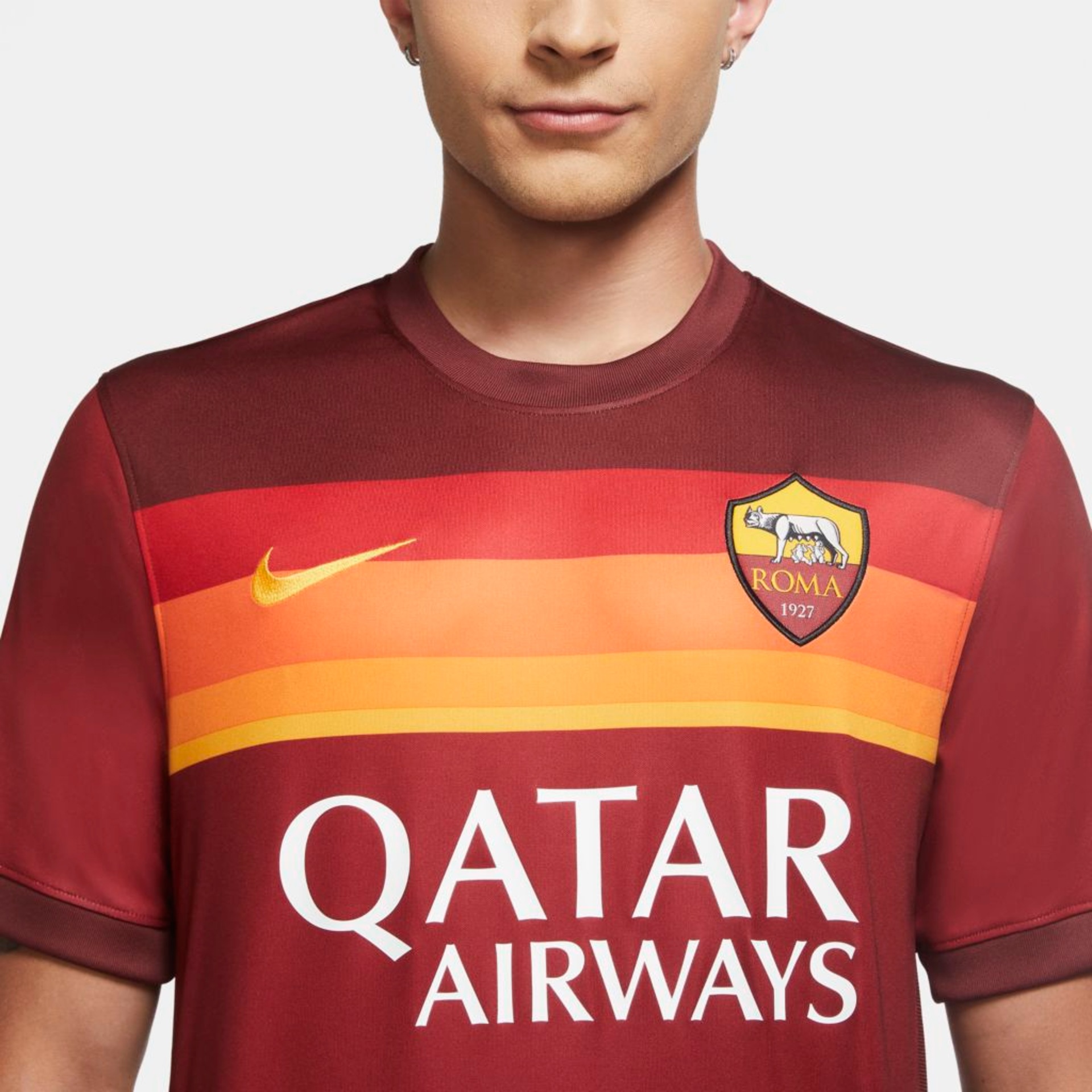Camiseta Nike Roma I 2020/21 Torcedor Pro Masculina - Nike
