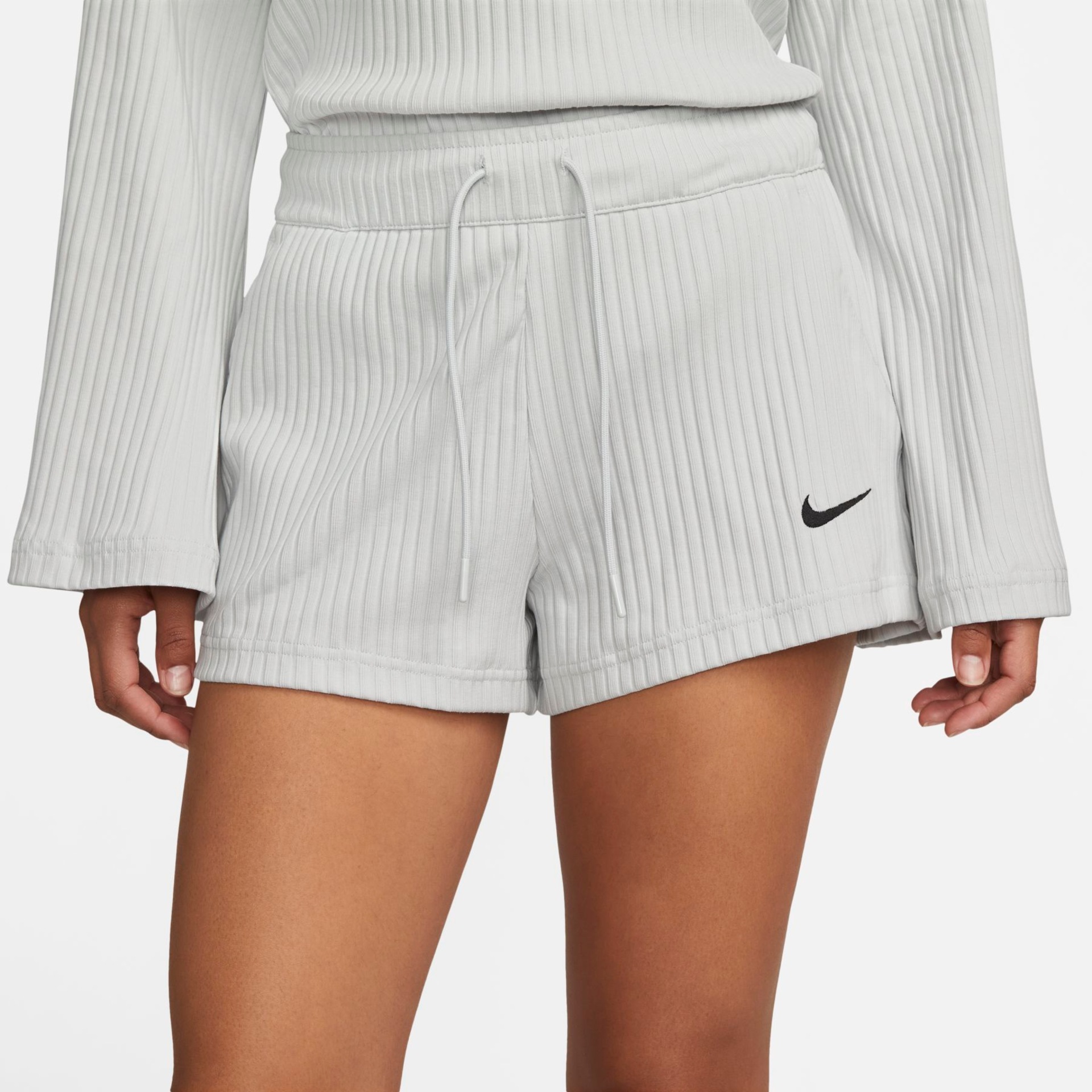 Shorts Nike Sportswear Rib Jersey Feminino - Nike
