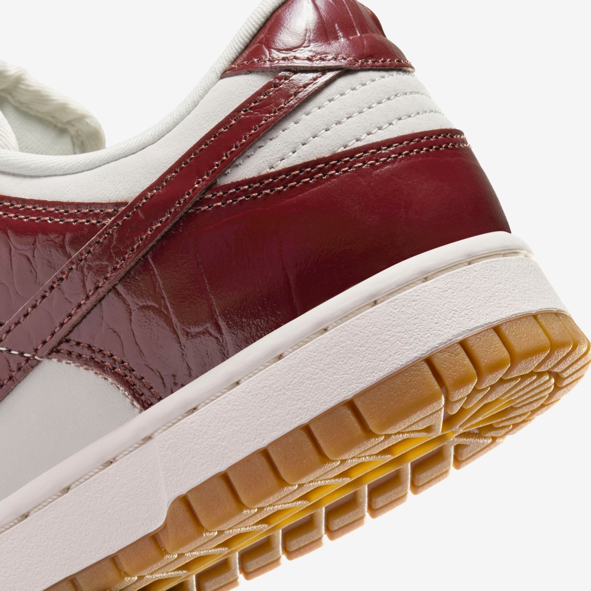 Women's Dunk Low LX Dark Team Red and Phantom - Nike