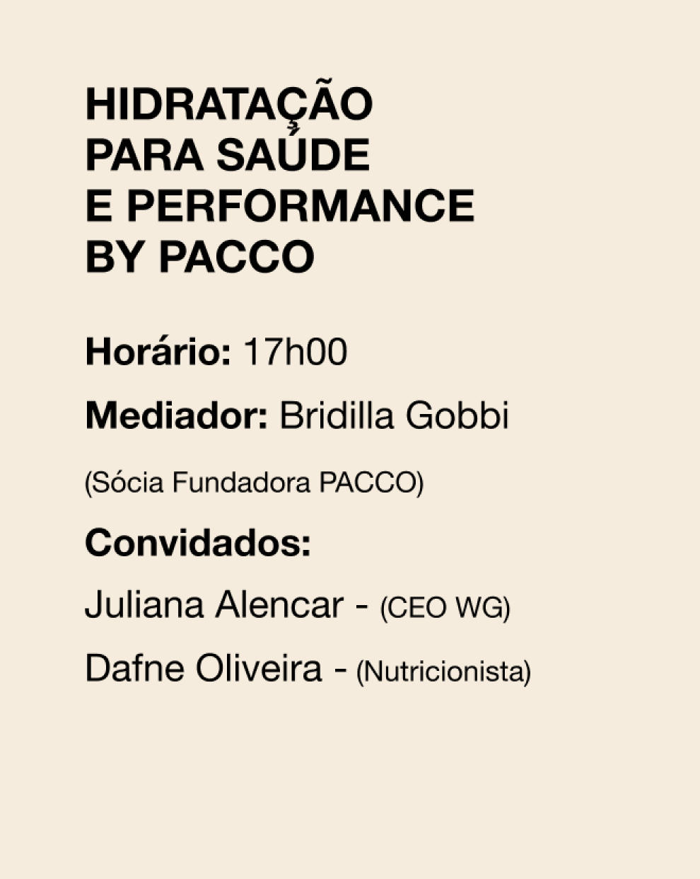 Programação Talks | Nike São Paulo Run